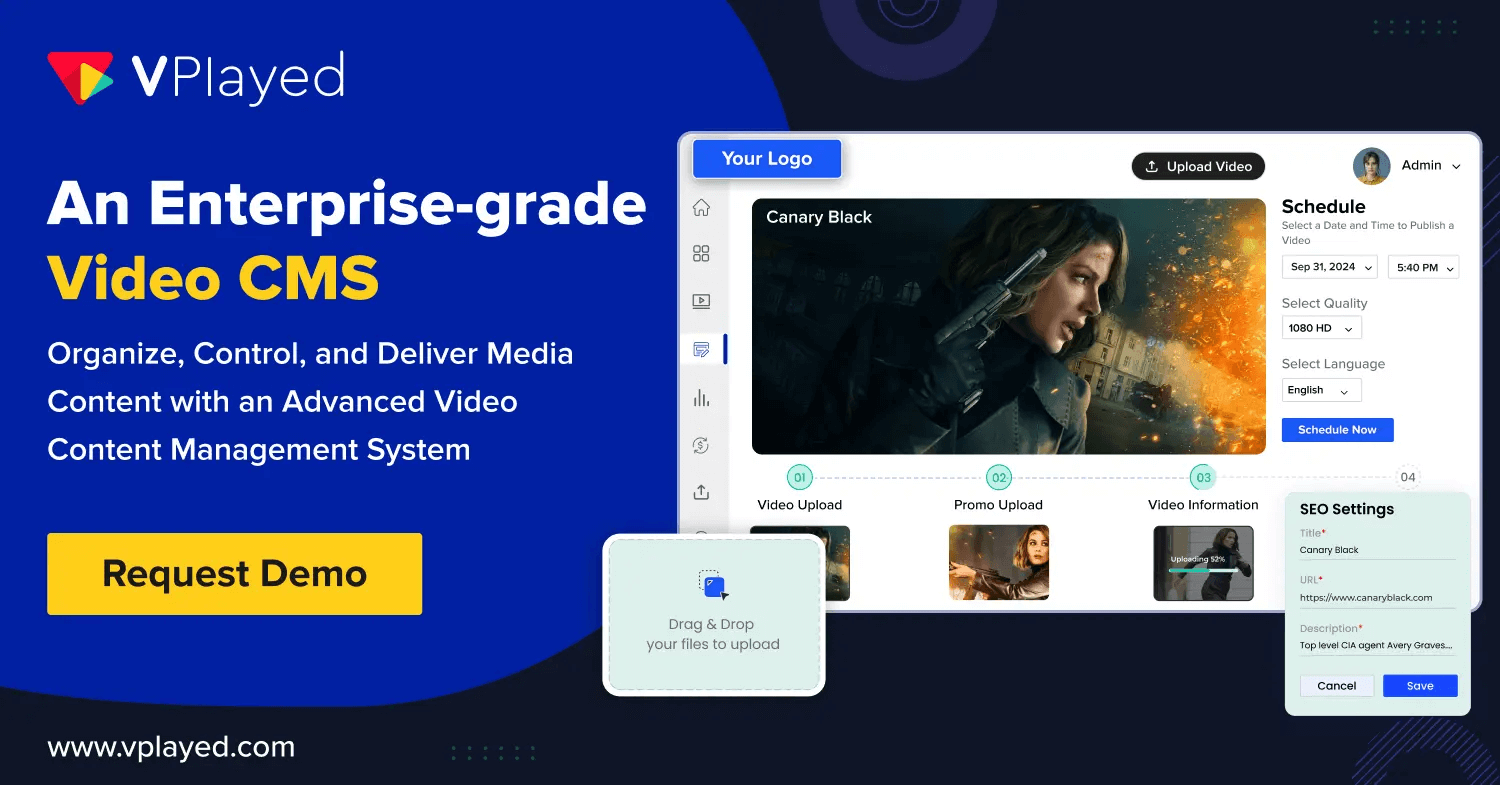 Video Content Management System | Video CMS Software | OTT CMS Platform