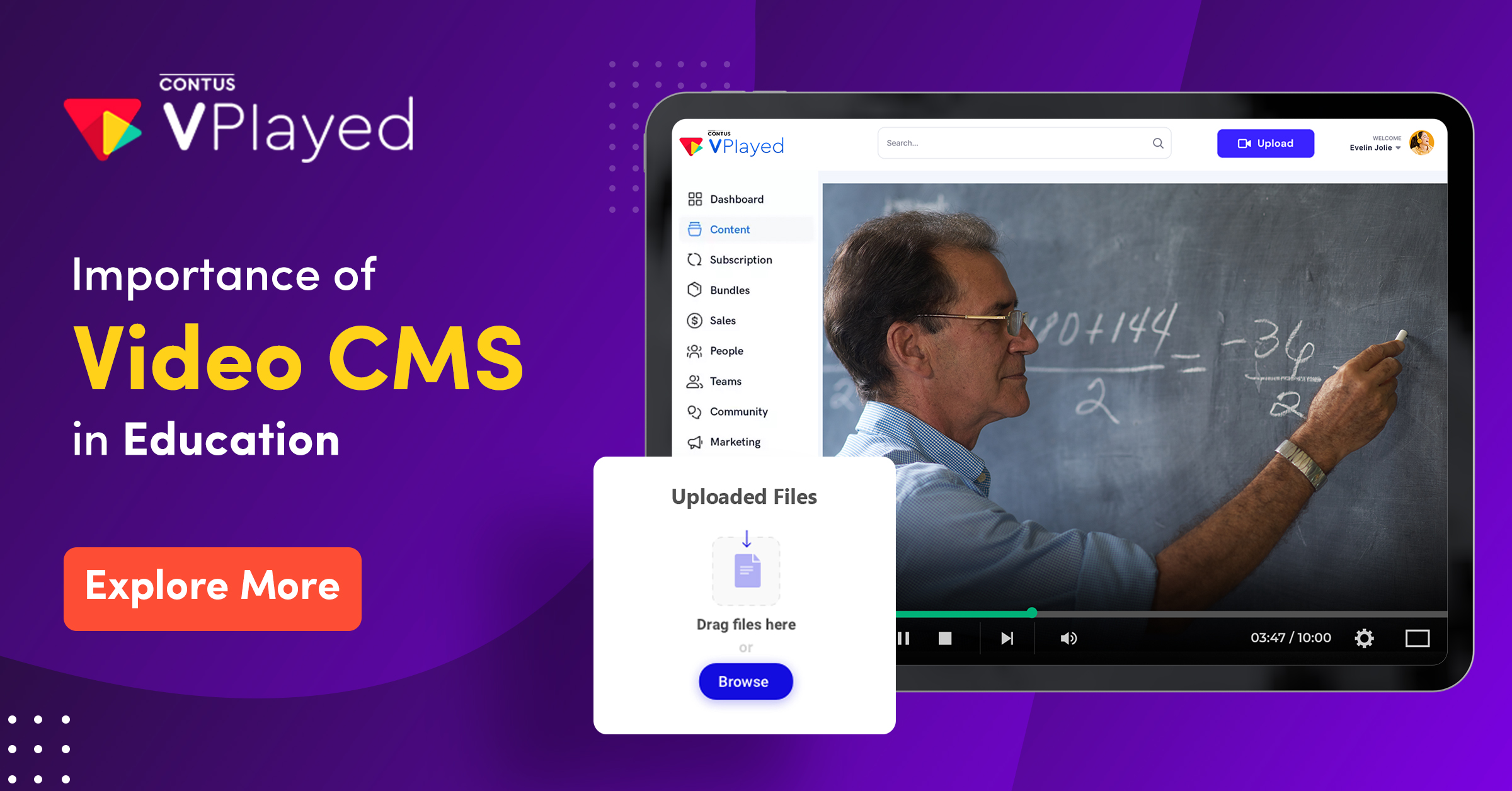 Why Video CMS is Important for Education? - VPlayed