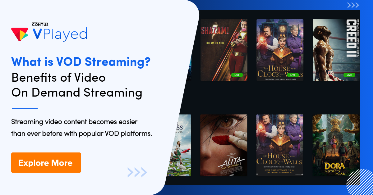 What is VOD Streaming? Meaning of Video On Demand Streaming