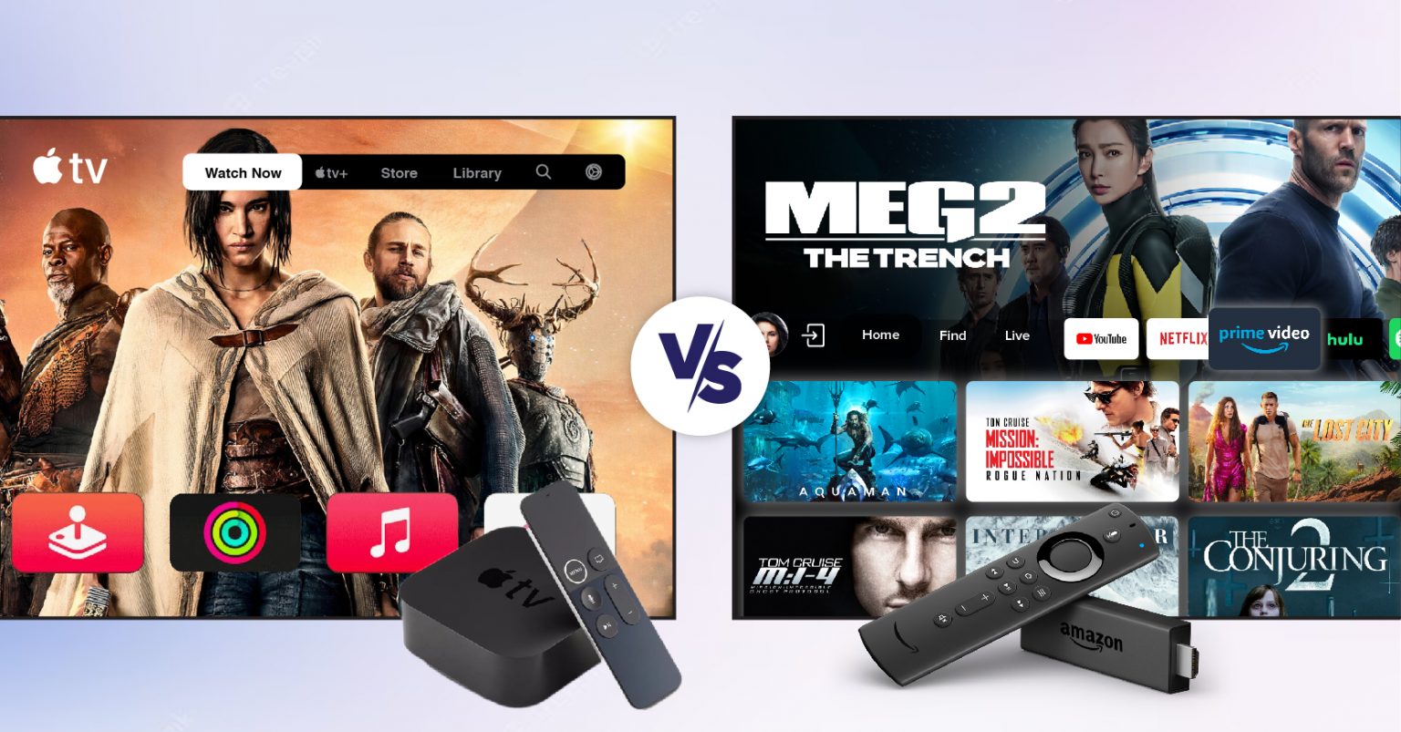 What is Difference Between Apple TV and Firestick?